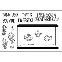 fishtank2stamp Clear Stamp Set