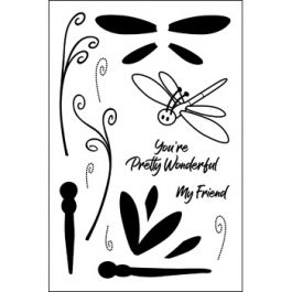 moredragonflies2stamp Clear Stamp Set